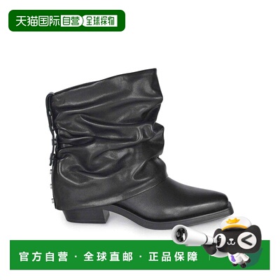 香港直邮ASH 女士靴子 LOREN01 AW2025 黑色 圆头【付后1h可退】