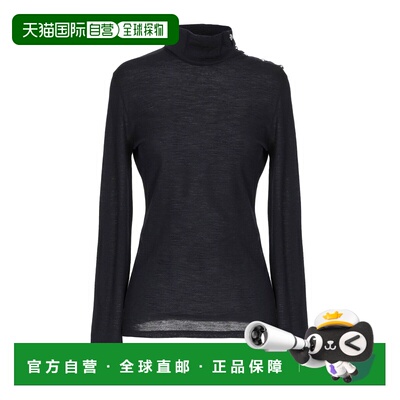 香港直邮Balmain 巴尔曼 女士 T恤 black黑色 舒适时尚