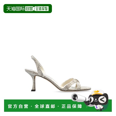 1h可退 香港直邮JIMMY CHOO 女士凉鞋 ELSY70AYQROCCIA AW2025 乳