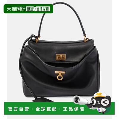 1h可退 香港直邮Balenciaga 巴黎世家 女士 Rodeo 迷你皮革手提包