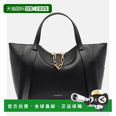 香港直邮Givenchy 纪梵希 女士 The Snatch 中号皮革手提包托特包