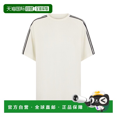 欧洲直邮Y-3 男士T恤 JY8187WHITE SS2026 白色 C【付后1h可退】