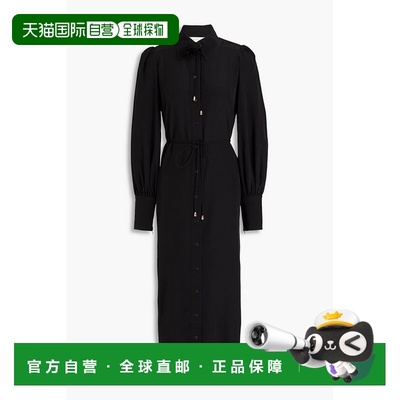 1h可退 香港直邮ZIMMERMANN 女士 双绉中长衬衫式连衣裙 1630DF24