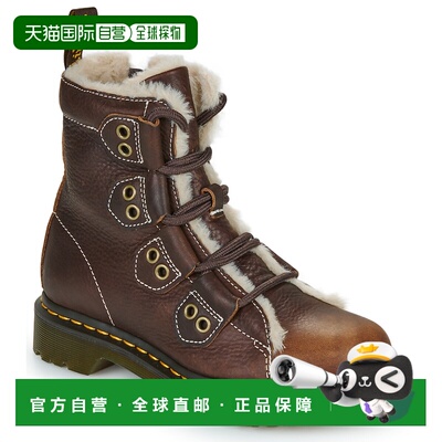 欧洲直邮Dr. Martens马丁博士女鞋靴子1460 Lace to Toe Boot Dar