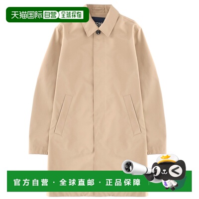 1h可退 香港直邮Herno 男士 长袖纽扣雨衣 IM000399U12790外套