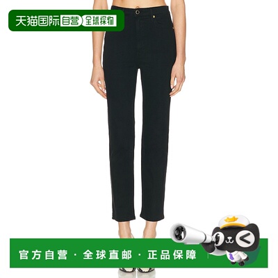 香港直邮KHAITE 女士 Abigail 高腰直筒牛仔裤直筒裤 1071902