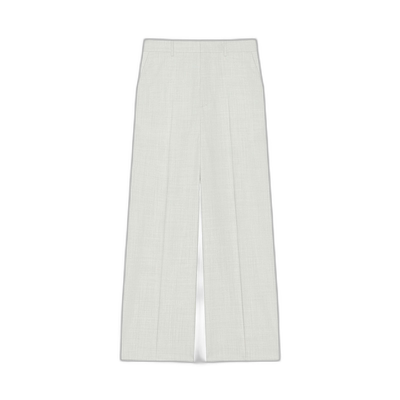 香港直邮Givenchy XL初剪羊毛休闲裤 BM51F715E9阔腿裤