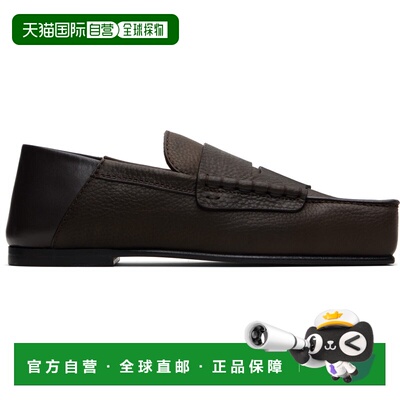 香港直邮Jacquemus 男士 棕色 The Carre 乐福鞋 25HFOM00147AC03