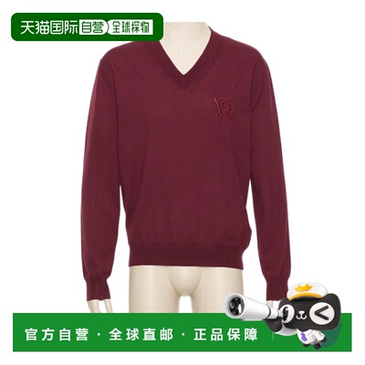 1h可退 香港直邮VALENTINO 男士针织衫 VKC35FB0U697 AW2025 红色