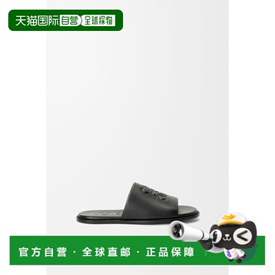 欧洲直邮Anagram 纹饰 Mules Flex 软小牛皮穆勒鞋