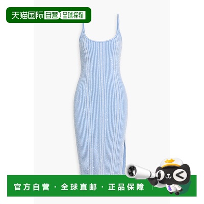 香港直邮MISSONI 米索尼 女士 珠片精饰罗纹针织连衣裙 DS25SG11B