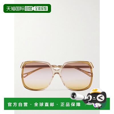 Chloe 蔻依 女士 全框太阳镜 CH0286S metal金属【付后1h可退】