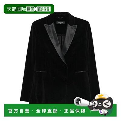 CIRCOLO 1901 女士西服 FD4068G007 AW2026 黑色 Black Double-Br