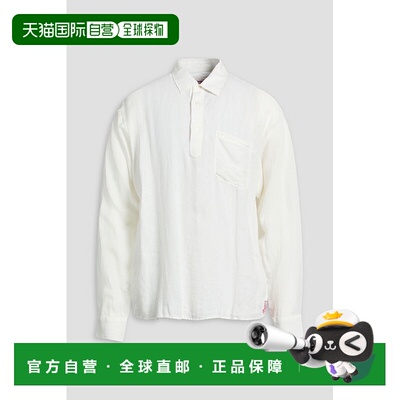 香港直邮Orlebar Brown 男士 Shanklin linen-jacquard 衬衫 2793