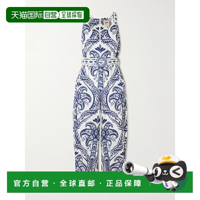 1h可退 香港直邮FARM RIO 女士 LENZING™ ECOVERO™-blend 束带印