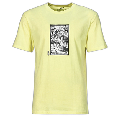 欧洲直邮Volcom 男士 MADITI BSC SST 短袖T恤 黄色高档正品舒适