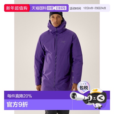 欧洲直邮Arc'teryx 始祖鸟 RALLE羽绒派克大衣 男装
