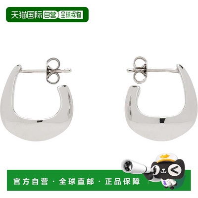 1h可退 香港直邮Lemaire 女士 纯银耳环 AC278LO0042 metal金属色