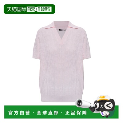 1h可退 香港直邮BALMAIN 女士针织衫 GF1GB030KJ474HR SS2026 粉