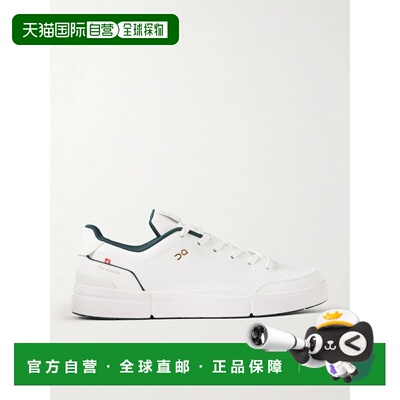 On 男士 + Wimbledon The Roger 皮质运动鞋 3MG10482924101昂跑