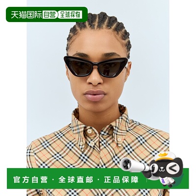 香港直邮Burberry 巴宝莉 女士 猫眼形太阳镜 0BE4421U41128751