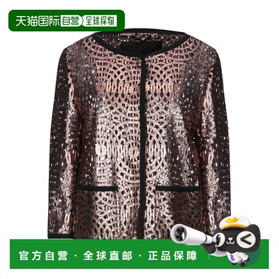 香港直邮Herno 女士 西装外套 metal金属色 舒适时尚