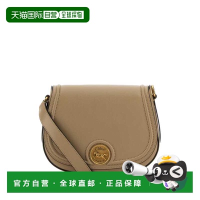 香港直邮CHLOÉ 女士斜挎包 CH25AS790O3720E AW2025 米白色 