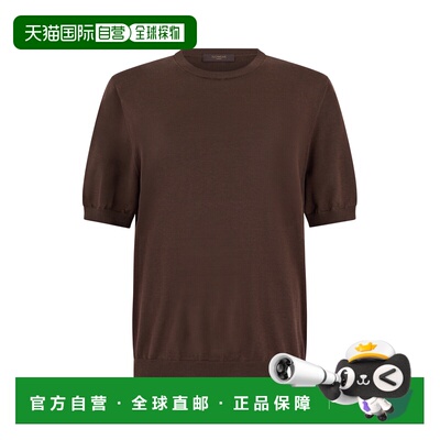 欧洲直邮SLOWEAR 男士针织衫 810314ZQ307Z1795 SS2026 棕色
