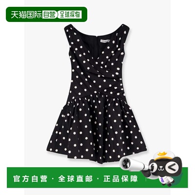 香港直邮Self-Portrait 女士 Polka-dots 棉质迷你连衣裙 RS26209