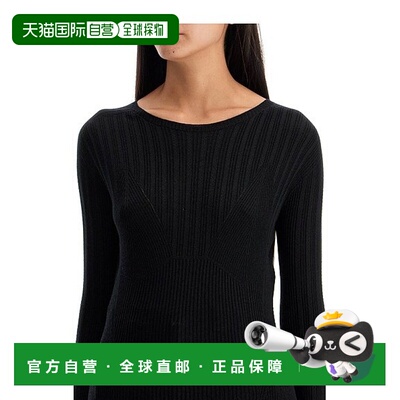 欧洲直邮LANVIN 女士针织毛衣RWPO0048K004A2410羊毛羊绒针织衫