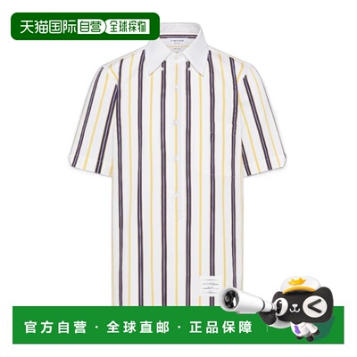 1h可退 香港直邮THOM BROWNE 男士衬衫 MWS331CF1152720 SS2026