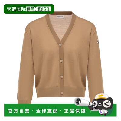 1h可退 Moncler 长袖羊毛开衫 L20939B00001M1180