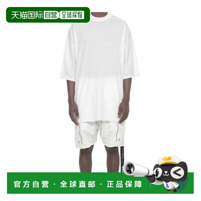 香港直邮Rick Owens Drkshdw 圆领短袖T恤 DU01F4259BH