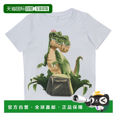 欧洲直邮Name It  男童装 春夏 短袖T恤 NMMGIGANTOSAURUS