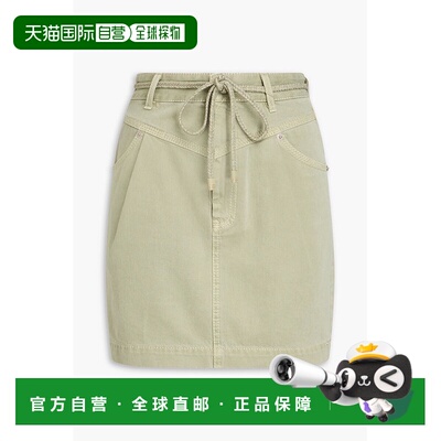 1h可退 香港直邮ZIMMERMANN 女士 牛仔迷你半身裙 8517SRS242