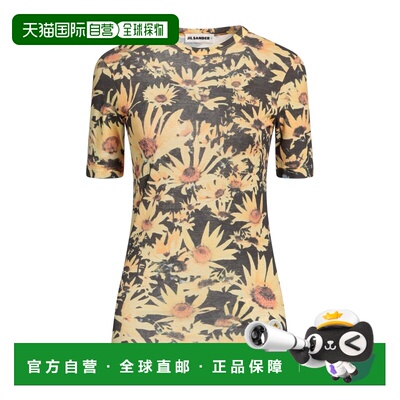 1h可退 香港直邮JilSander吉尔 桑达T女士T恤