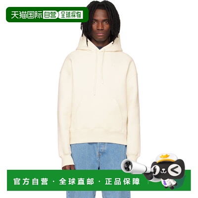 香港直邮Ami Paris 男士 灰白色 Cotton Embossed Ami De Coeur