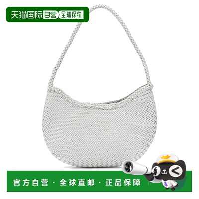 1h可退 香港直邮DRAGON DIFFUSION 女士 NOVA LUNA 白色皮革肩包