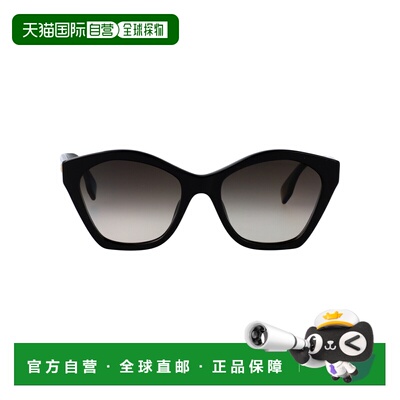 1h可退 香港直邮FENDI 女士太阳镜 FE40175I01F SS2026 黑色 LETT