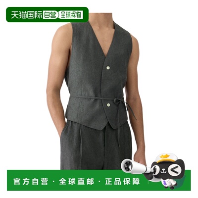 香港直邮Jacquemus 无袖马甲 JAM00106AW00810亚麻【付后1h可退】