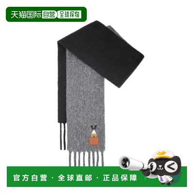 香港直邮Loewe 长方形羊毛围巾 FSF4SS1W03罗意威【付后1h可退】
