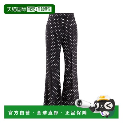 1h可退 香港直邮valentino 华伦天奴 女士 Polka-dots 粘胶纤维裤
