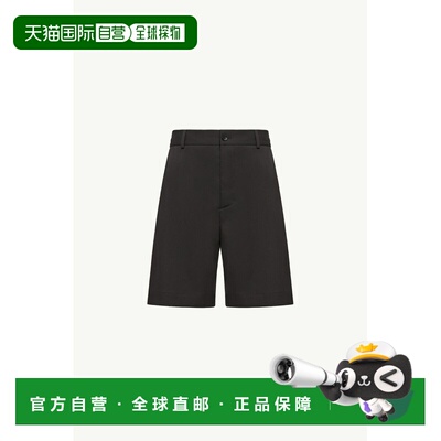 欧洲直邮MONCLER(盟可睐) Bermuda en gabardine de laine melang