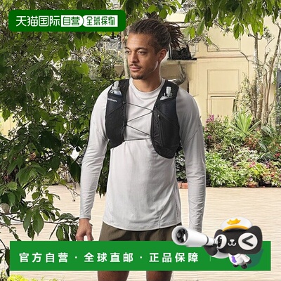 欧洲直邮自营Salomon萨洛蒙 ACTIVE SKIN 4系列男女通用黑色/金属