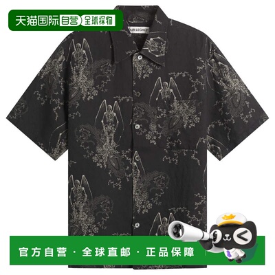 1h可退 香港直邮Our Legacy 男士 Every 印花短袖衬衫 M2262EDP