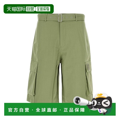 香港直邮MAISON KITSUNE 男士 系带短裤 OM01405WW9026休闲裤工装
