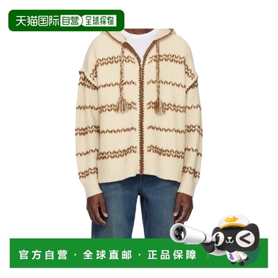 1h可退 香港直邮Isabel Marant 刺绣图案拉链针织衫 CA0169HAD1L0