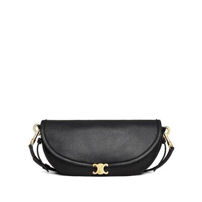 1h可退 香港直邮Celine 思琳 女士 HALFMOON TRIOMPHE 柔软小号包