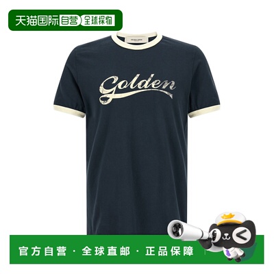 1h可退 香港直邮GOLDEN GOOSE 男士 'Rollo' T恤 GMP02761P002624