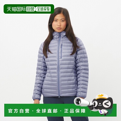欧洲直邮Salomon 萨洛蒙 女士微绒连帽ELIXIR MICRO DOWN HD夹克